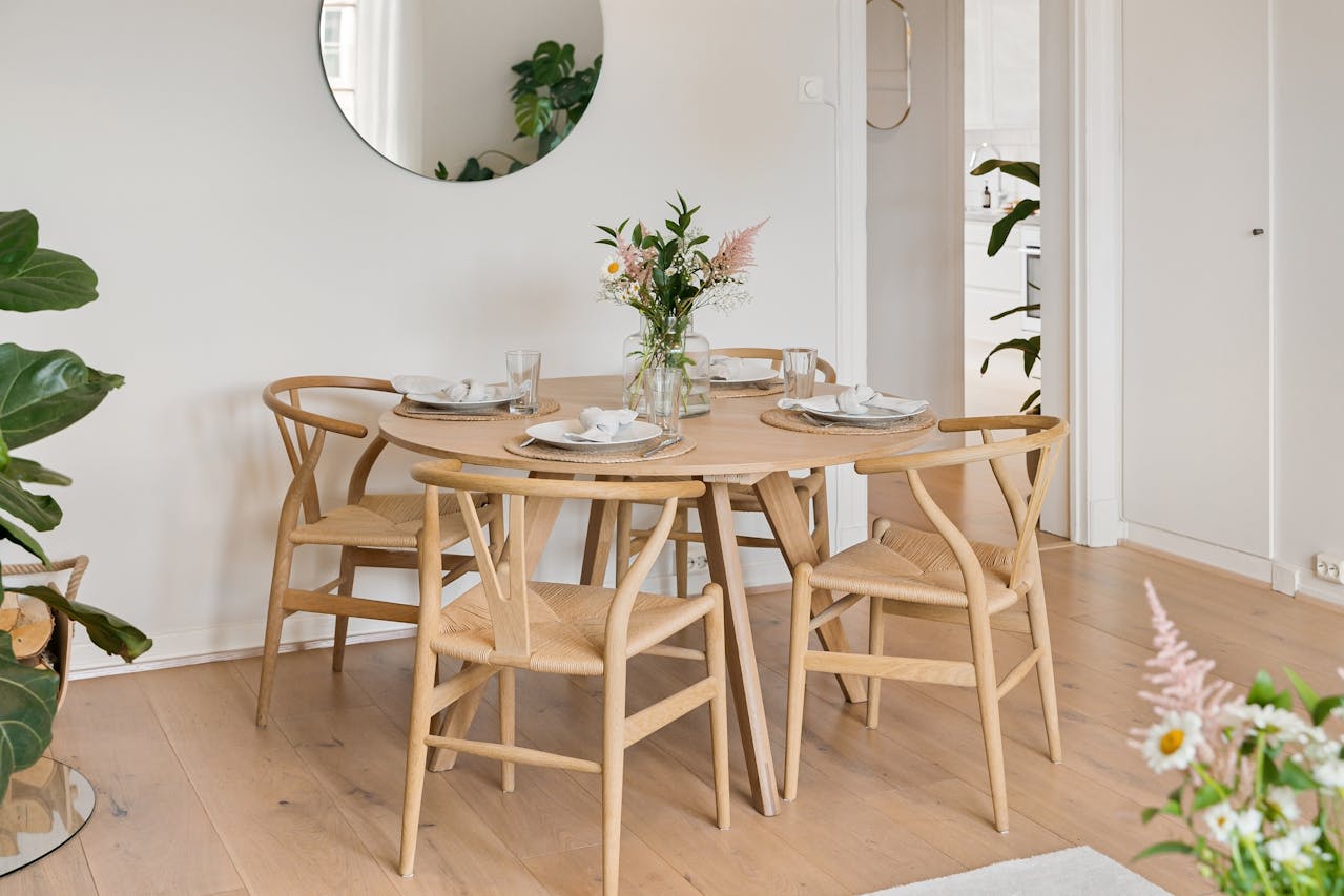 stylish dining table