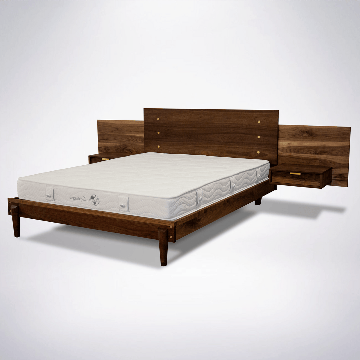 Apollo Bed with Integrated Tables - Solid Wood - Columbus, Ohio – T.Y ...
