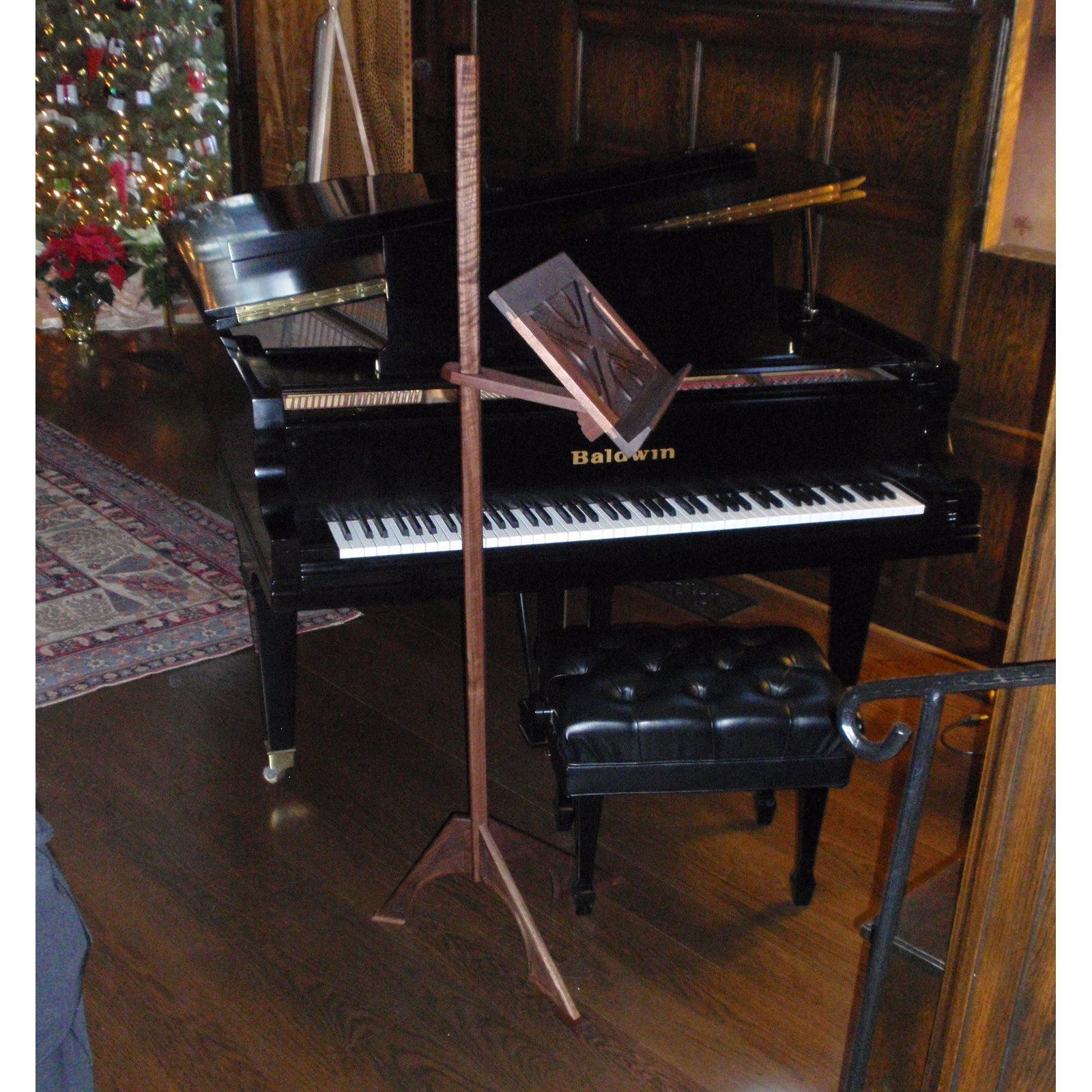 Custom Governor's Music Stand Solid wood Handmade in Columbus Ohio